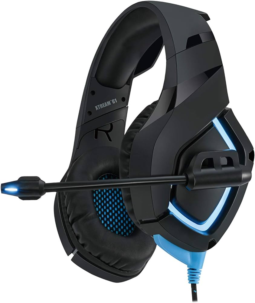 Adesso Xtream G1 - Gaming Headphones with Noise Cancelling Microphone ...